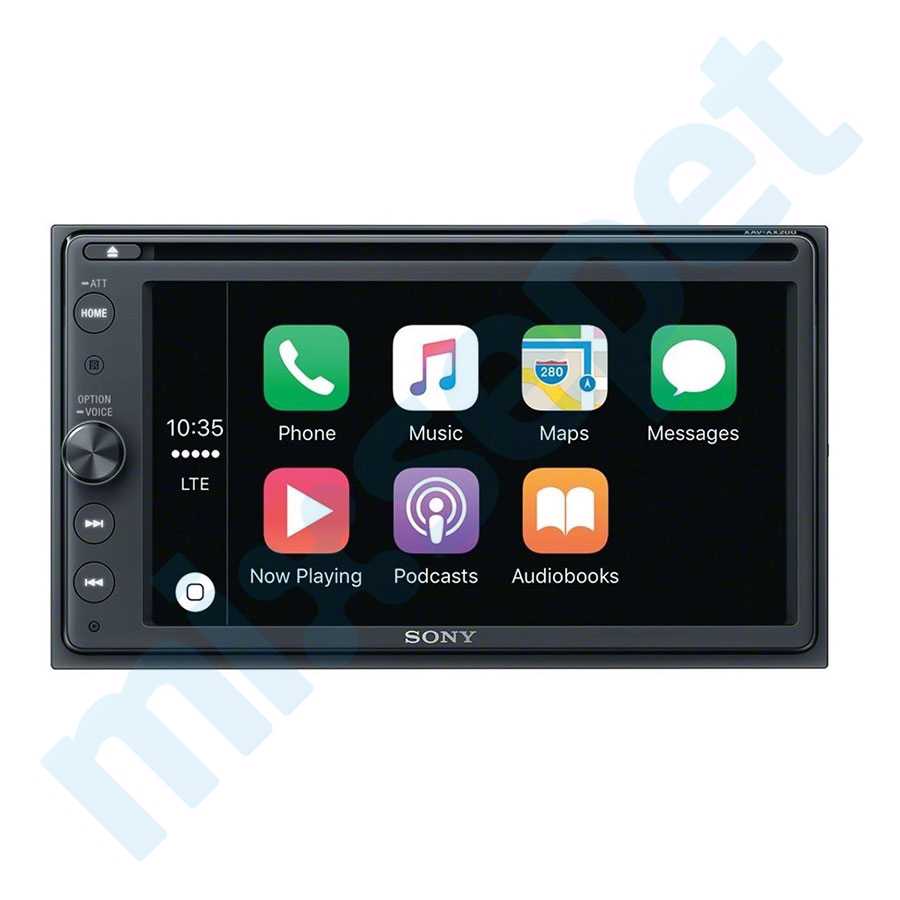 Sony XAV-AX200 Multimedya CarPlay Android Auto Double Oto Teyp - Mix Sepet