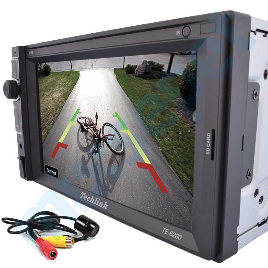 Techlink TE-6200 6.2'' Bluetooth Double Oto Teyp - Mix Sepet